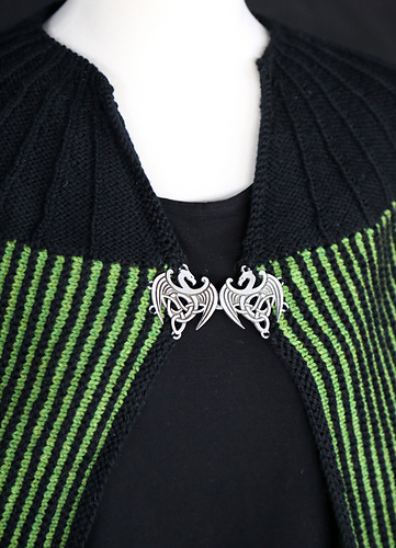 Ravelry: Dragon Cape pattern by Donna Estin