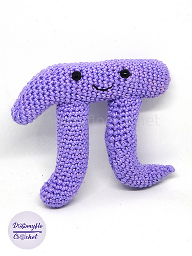 Ravelry: Amigurumi crocheted Pi number pattern by DoomyfloCrochet