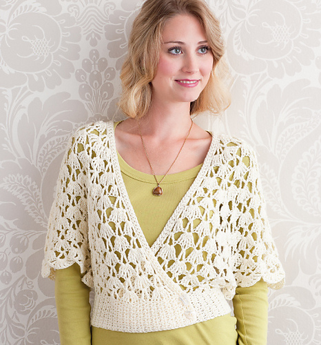 Ravelry: Spa Shawl Top pattern by Doris Chan