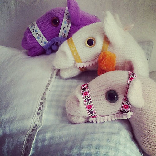 Ravelry: fairground pony trophy pattern by Claire Garland