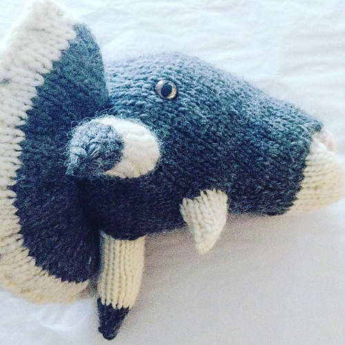 Ravelry: Triceratops Trophy pattern by Claire Garland