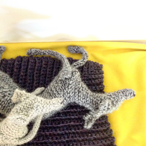 Ravelry: Knitted dog Lurcher pattern by Claire Garland