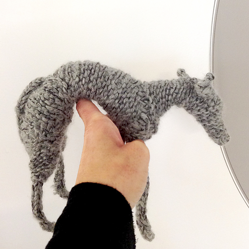 Ravelry: Knitted dog Lurcher pattern by Claire Garland