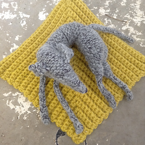 Ravelry: Knitted dog Lurcher pattern by Claire Garland