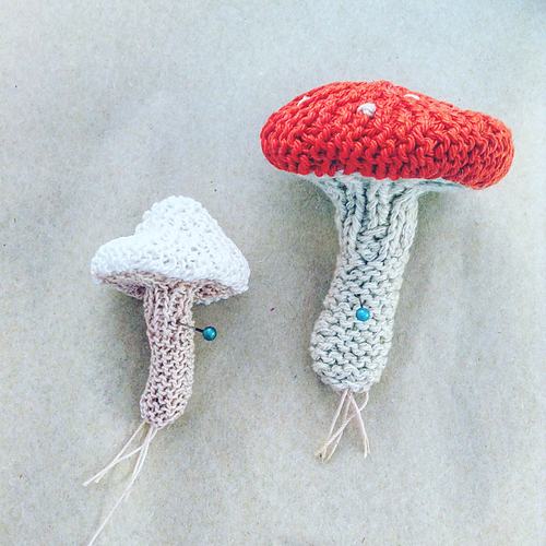 Ravelry: Mushroom and Toadstool pattern by Claire Garland