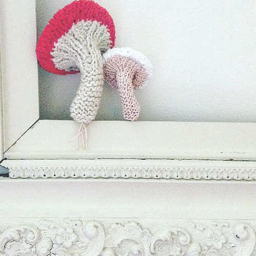 Ravelry: Mushroom and Toadstool pattern by Claire Garland