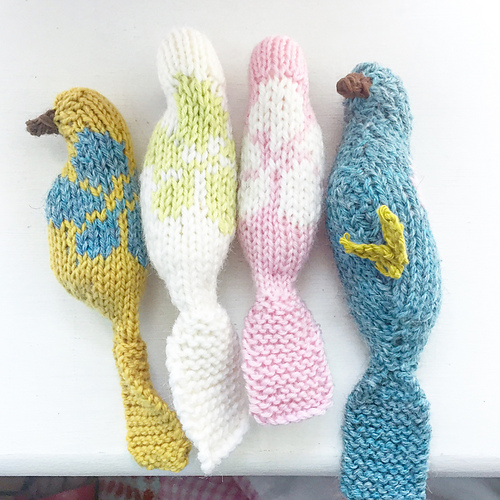 Ravelry: Blossom birds pattern by Claire Garland