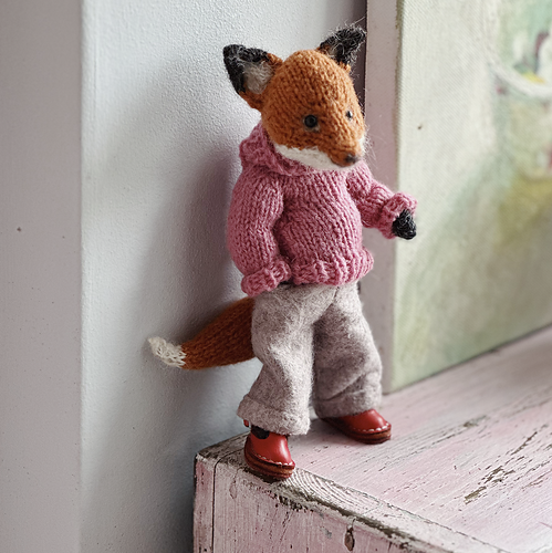 Ravelry: Fox Doll pattern by Claire Garland