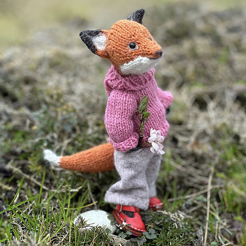 Ravelry: Fox Doll pattern by Claire Garland