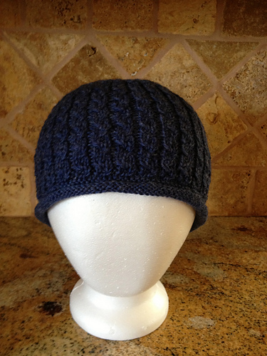 Ravelry: Jules Mock Cable Hat pattern by Judith Cahill