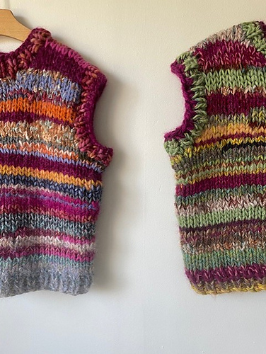 Ravelry: Chunky Knit Vest pattern by Tracey Doxey