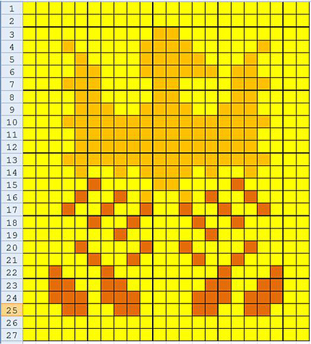 Ravelry: Phoenix Chart pattern by Jessica Evans