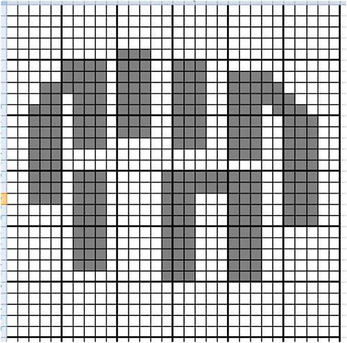 Ravelry: Stonehenge Chart pattern by Jessica Evans