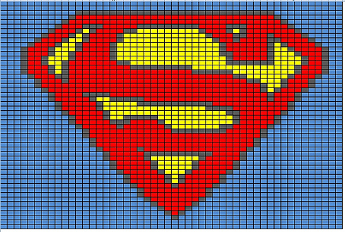 Ravelry: Superhero Logos pattern by Jessica Evans
