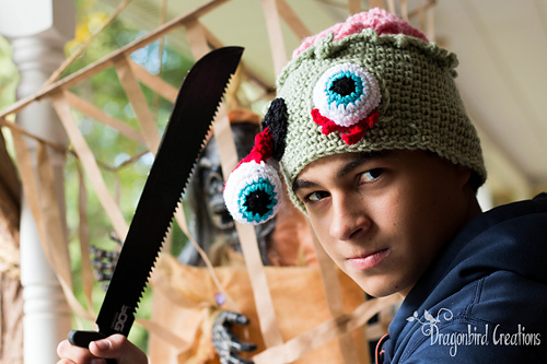 Ravelry: dragonbird's Zombie Brain Hat II