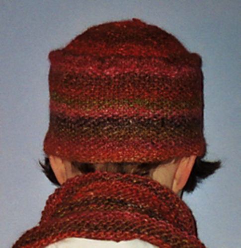 Ravelry: Linen Stitch Pillbox Hat with Garter Scarf pattern by Jessica ...
