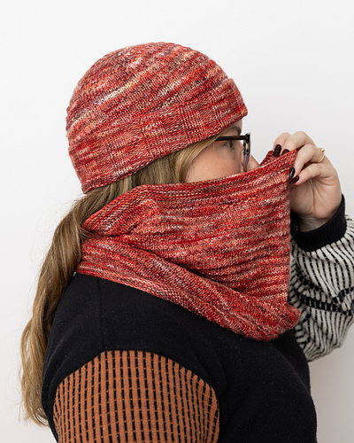 Ravelry: Caldera Cowl & Hat pattern by Dream in Color Design Team