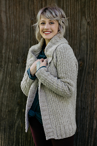 Ravelry: Oxbow Cardigan pattern by Andrea Mowry
