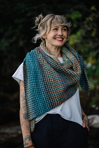 Ravelry: Inclinations Shawl pattern by Andrea Mowry