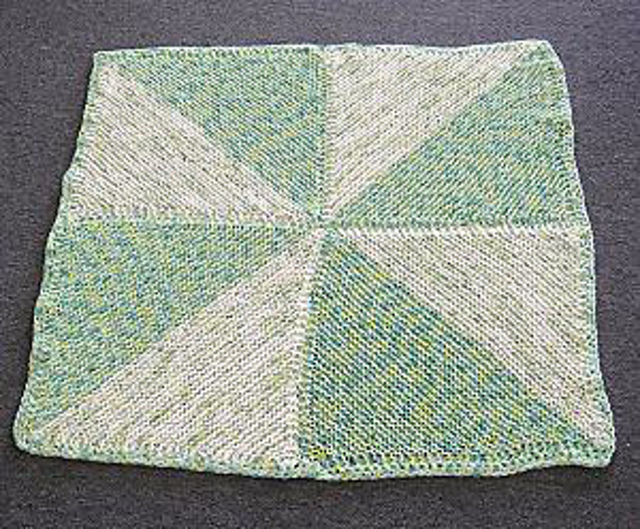 Ravelry: Puffin Pinwheel Baby Blanket pattern by Gail Tanquary