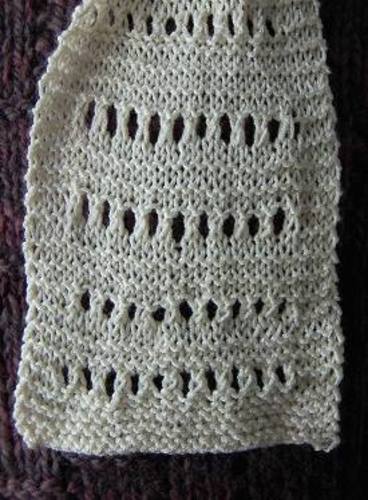 Ravelry: Panda Silk Easy Eyelet Scarf pattern by Susan Druding