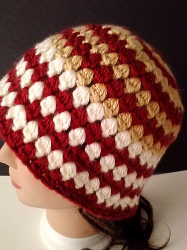 Ravelry: Tri-Color Cloche pattern by Caron Design Team