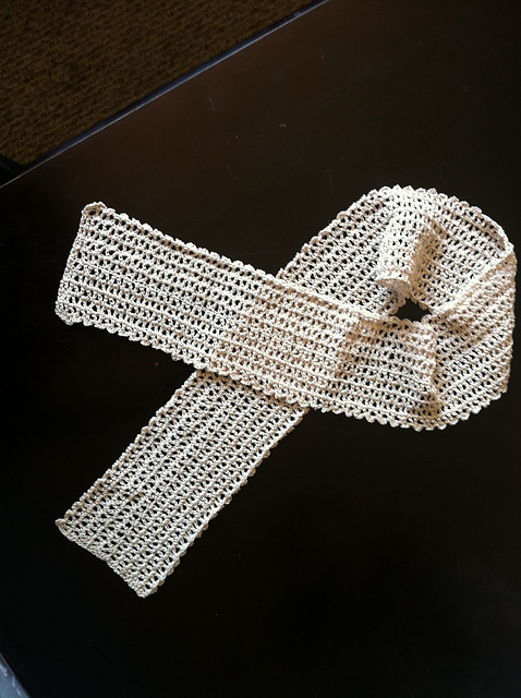 Ravelry: dteresasimmons' Thread Crochet - Scarf