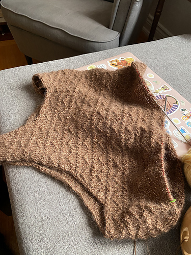 So proud of my finished vest!! : r/knitting