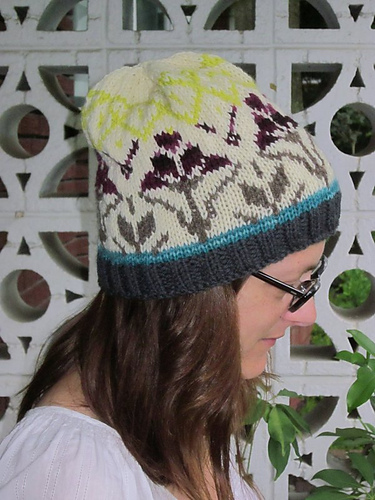 Ravelry: Flower Power Stash Hat pattern by Rebecca Shepler