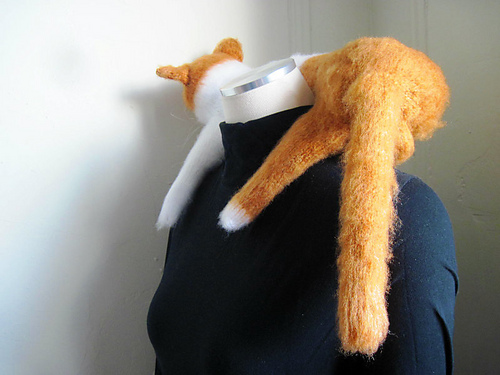 Ravelry: Belang the Neck Pillow Cat pattern by Dyah Dyanita