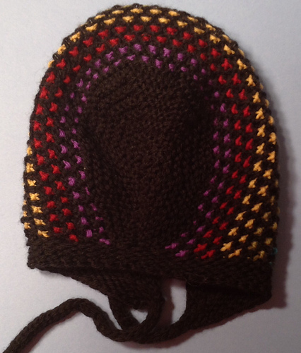 Ravelry: Cozy Baby Coif/Prairie Bonnet pattern by Impertiknits