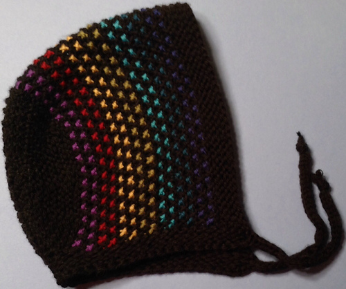 Ravelry: Cozy Baby Coif/Prairie Bonnet pattern by Impertiknits