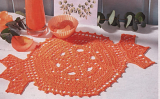 Ravelry: Orangefarbenes Deckchen pattern by K. Eul