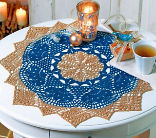 Ravelry: Rundes Deckchen pattern by K. Eul