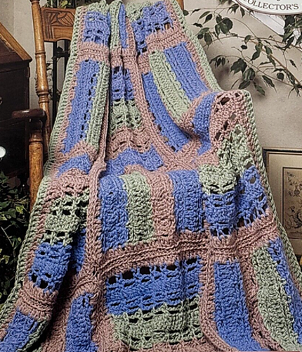 Ravelry: 12-Hour Time Savers: Lacy Squares pattern by Lisa Elliff