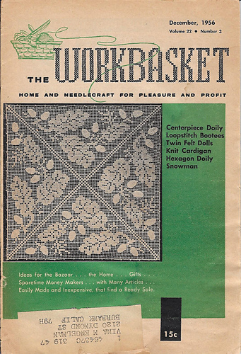 Ravelry: Workbasket Magazine, Vol. 22, No. 3, December 1956 - patterns