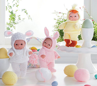 Ravelry: Easter Doll Ensemble pattern by Mary Maxim