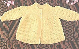 Ravelry: Matinee Coats - Lemon Coat pattern by Sirdar