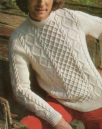 Ravelry: Man's Aran Jumper pattern by Sirdar