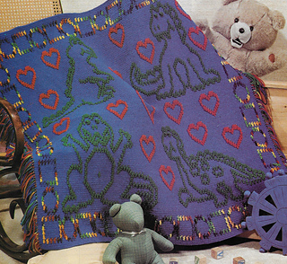 Ravelry: Jurassic Jamboree Afghan pattern by Cindy Evanoff