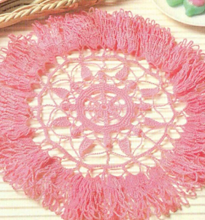 Ravelry: Ruffled Pink Mat pattern by Kazuko Ichida
