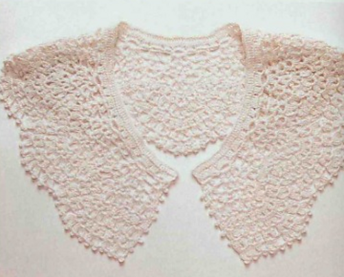 Ravelry: Shell Collar pattern by Les Editions de Saxe