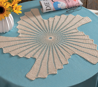 Ravelry: Deckchen in Natur pattern by D. Starke