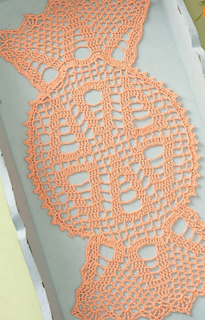 Ravelry: Deckchen in Lachs pattern by K. Eul