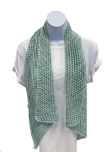Ravelry: Sea Glass Shoulder Cozy pattern by Elizabeth Finn