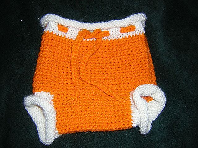 Ravelry: Rolled Edge Wool Soaker pattern by Mother's Helping Hands