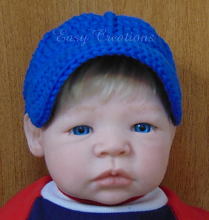Ravelry: Baby Baseball Cap pattern by Marcia D. Peterson