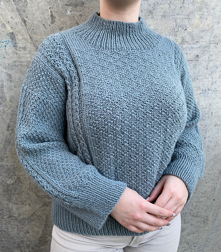 Ravelry: Diamond Structure Sweater pattern by Easy as knit