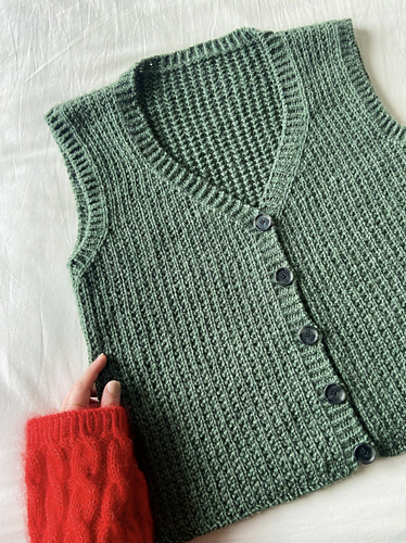 Ravelry: Easy Evening Vest (Open) pattern by Easy as knit