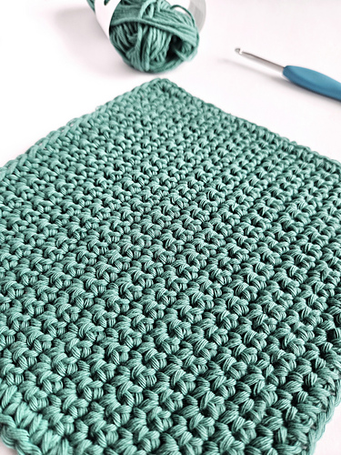 Ravelry: Single Stitch Dishcloth pattern by Krista Cagle